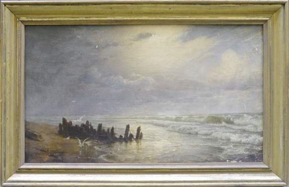 Bord de mer aux mouettes by Andreas Christian Riis Carstensen on artnet
