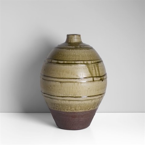 Large Ribbed Pot by Phil Rogers on artnet