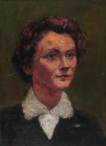 PORTRAIT OF THE ARTISTS SISTER by William Conor on artnet
