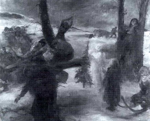 WOODCUTTERS by Olaf Larson on artnet