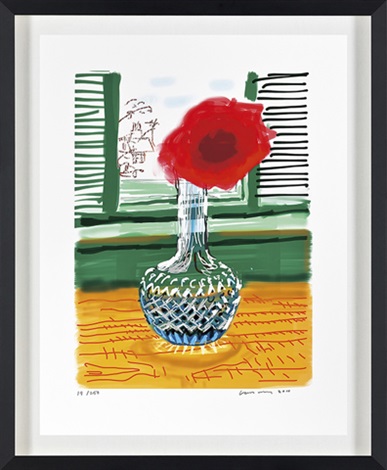 My Window, Art Edition No. 251500, with a print of the iPad drawing No ...