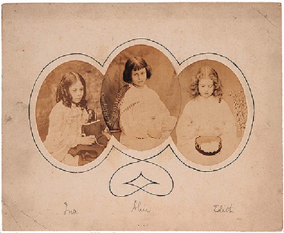 The three Liddell sisters, Ina, Alice and Edith by Lewis (Charles ...