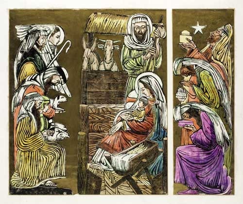 The story of Christ Group of 9 by Allan Rohan Crite on artnet