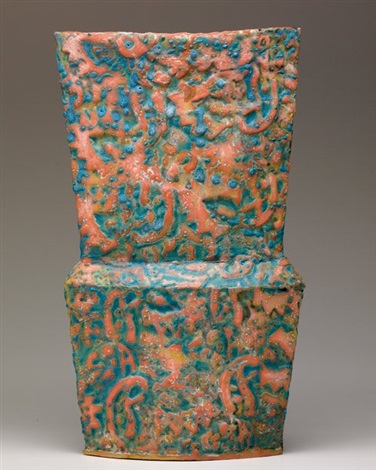 Embossed vase by Henry Pim on artnet