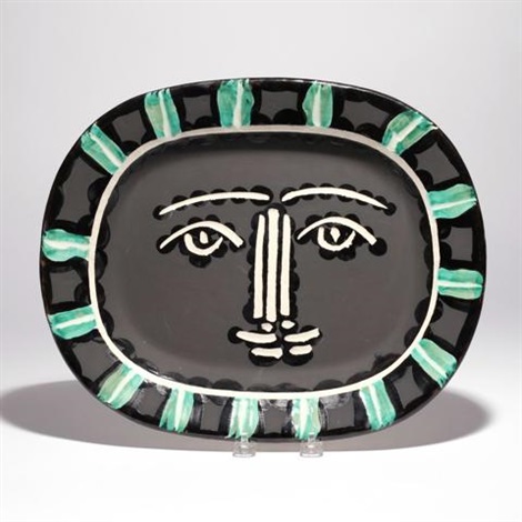 Grey Face Visage Gris by Pablo Picasso on artnet