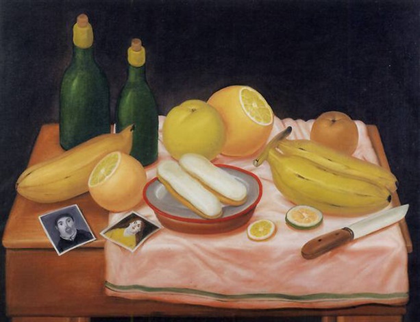 Bodegón con fotografia by Fernando Botero on artnet