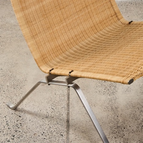 Pair of PK22 Wicker Chairs by Poul Kjærholm on artnet