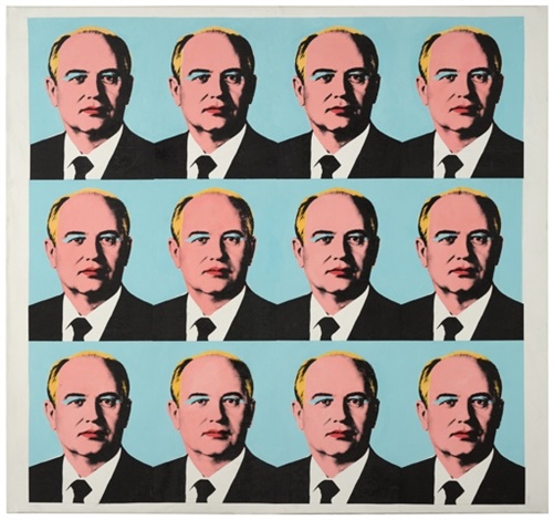 Gorby-Andy, 1989 by Alexander Kosolapov on artnet