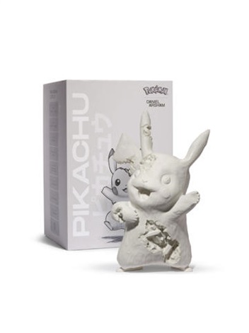 Crystalized Pikachu by Daniel Arsham on artnet
