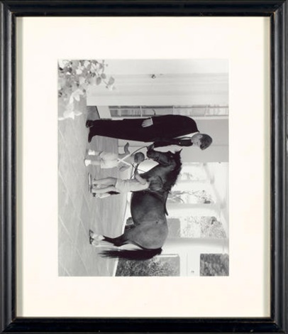 President John F. Kennedy with his Children and Macaroni the Pony ...