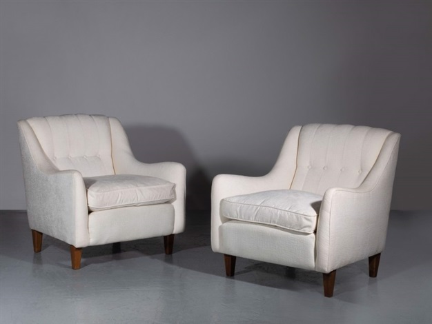 Paire de fauteuils - circa 1950 by Paolo Buffa and Antonio Cassi ...