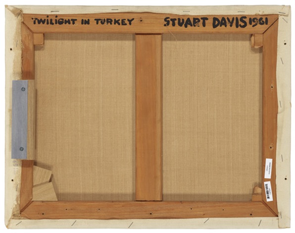 Twilight in Turkey by Stuart Davis on artnet