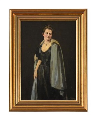 PORTRAIT OF MARY CAROLINE, LADY DARLING by John Lavery on artnet