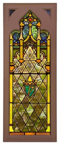 Pair of Tiffany Studios Gothic Revival Windows, St. Pauls Presbyterian ...