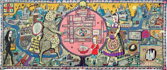 Map of Truths and Beliefs by Grayson Perry on artnet