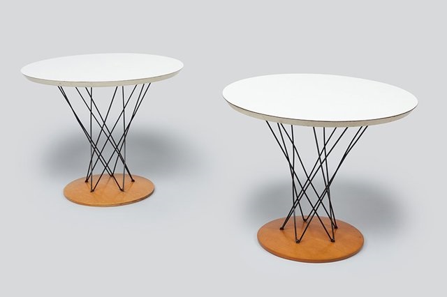 Pair of Cyclone side tables by Isamu Noguchi on artnet