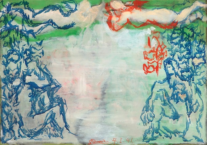 Scène Mythologique by Fikret Mualla on artnet