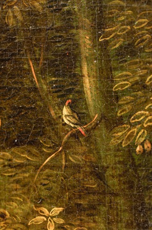 Allegory of Earth Ceres and the abundant harvest of autumn in a forest ...