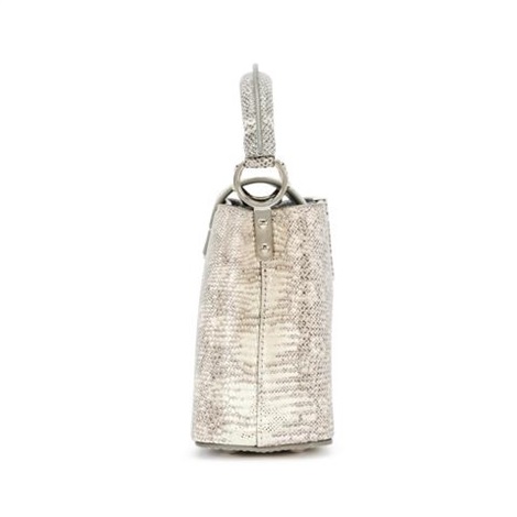 Louis Vuitton, Silver Lizard Mini Capucines Silver Hardware, 2018 on artnet