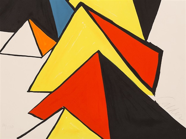 Pyramids by Alexander Calder on artnet