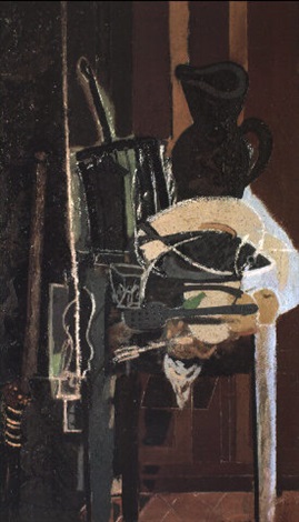 La table de cuisine au gril by Georges Braque on artnet