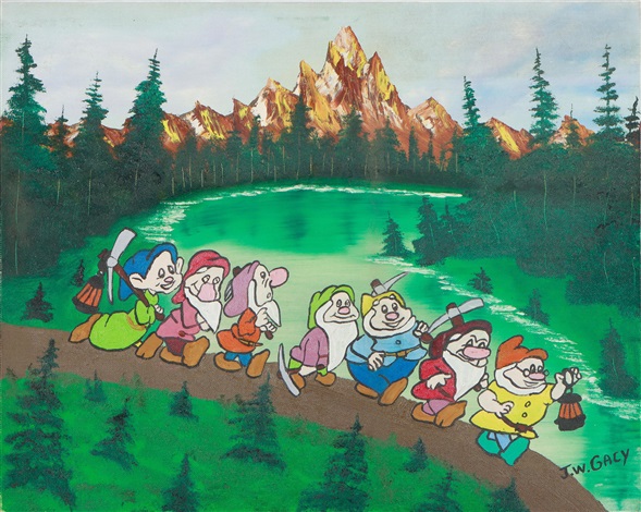 7 Dwarves by John Wayne Gacy on artnet