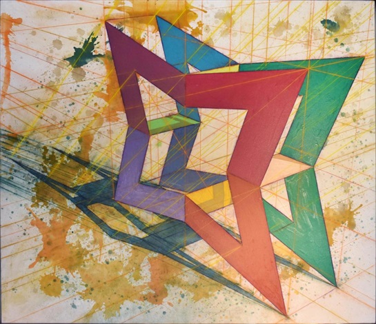 Shadow Star by Ronald Davis on artnet