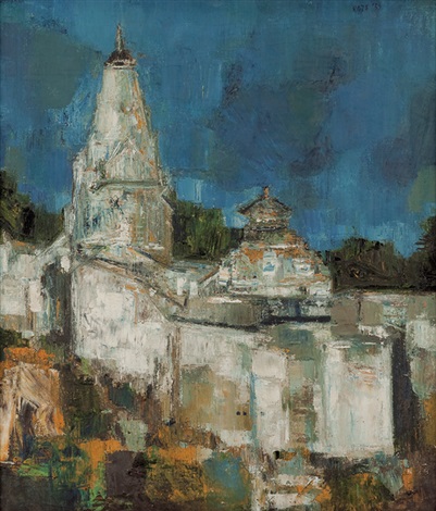 Temple by Sayed Haider Raza on artnet