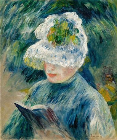 La Lecture by Pierre-Auguste Renoir on artnet