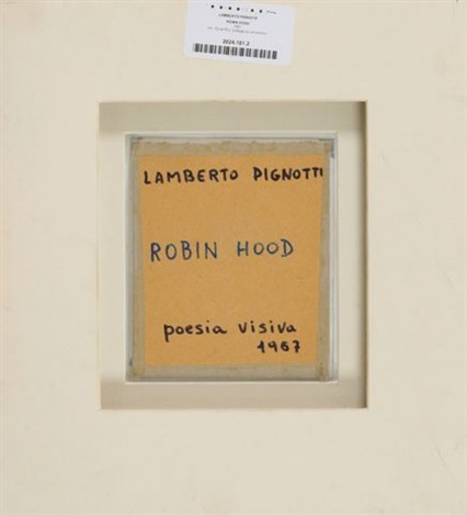 Robin Hood by Lamberto Pignotti on artnet