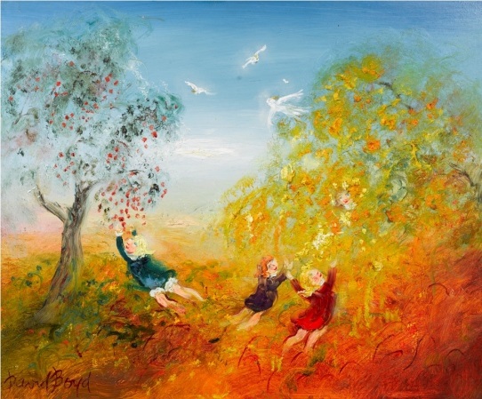 Golden autumn by David Boyd on artnet