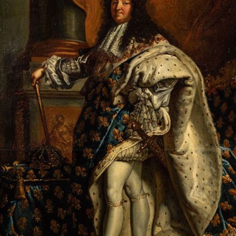 Rigaud Louis Xiv Portrait Du Roi Louis XIV En Armure By Hyacinthe