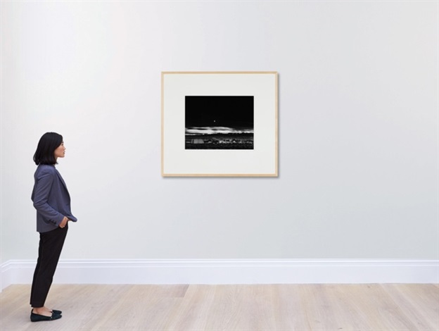 Moonrise, Hernandez, New Mexico by Ansel Adams on artnet