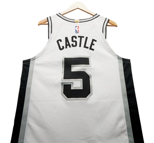 Stephon Castle Rookie Debut San Antonio Spurs 2024-2025 Kia NBA Tip-Off ...