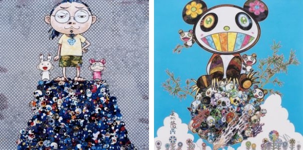 Kaikai Kiki Me On the Blue Mound of the Dead Panda Family - Happiness ...