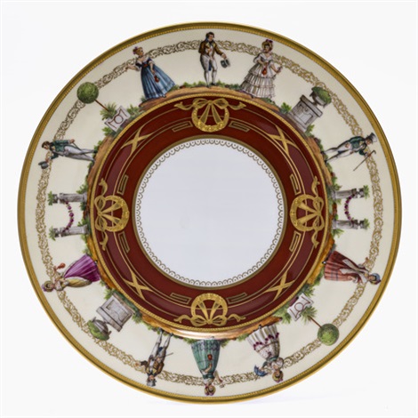 Six plates on artnet