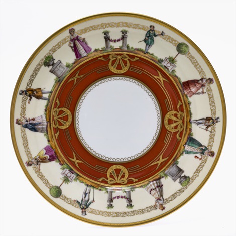 Six plates on artnet