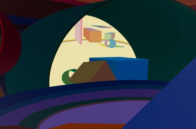 Fathom Mark XIX, 1989 by Al Held on artnet