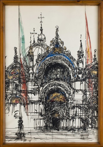 Bazylika św. Marka w Wenecji by Henryk Dabrowski on artnet