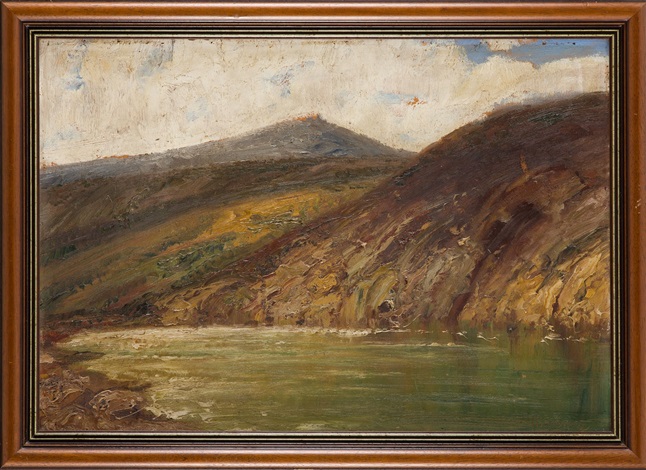 Wielki Staw and Sniezka in Karkonosze by Hermann Hendrich on artnet