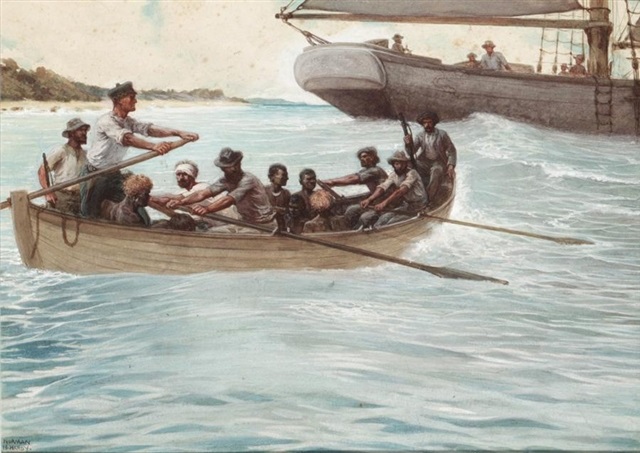 Slave Ship Rowing