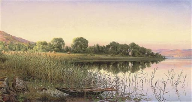 Loch Achray - The pleased lake by Waller Hugh Paton on artnet
