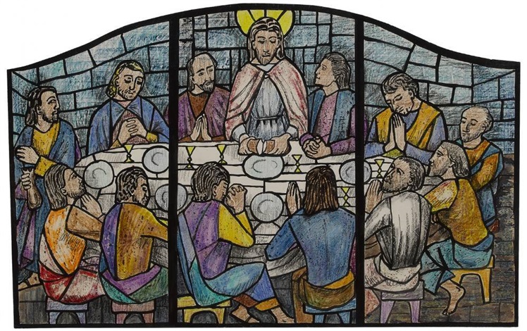 THE LAST SUPPER by Gerard Dillon on artnet