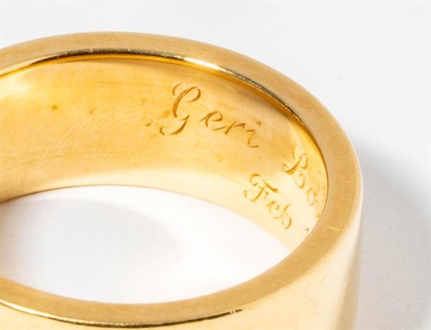 Van Cleef Arpels 18 Karat Yellow Gold Band by Van Cleef & Arpels (Co ...