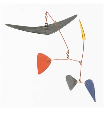 Untitled Small Hanging Mobile in 4 Colors by Alexander Calder on artnet