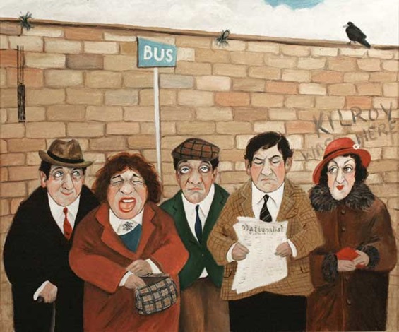 Kilroys stop by John Schwatschke on artnet
