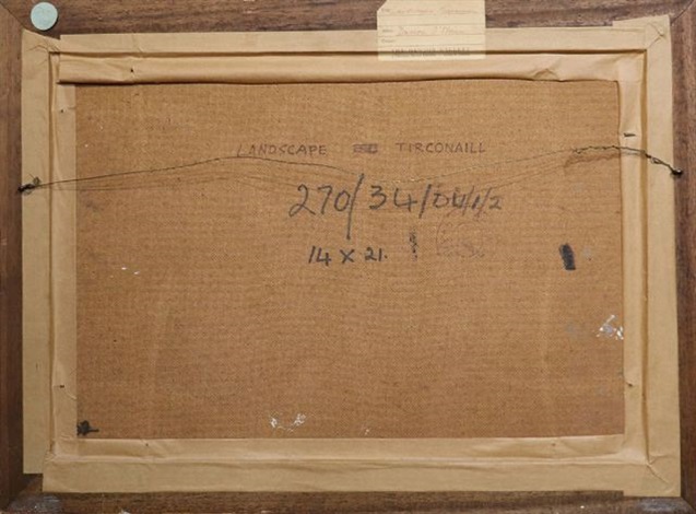 LANDSCAPE, TIRCONAILL, POSSIBLY MULROY BAY by Daniel O'Neill on artnet