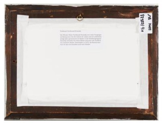 Konvolut 2 Blattt, Aktstudien, Blick aus dem Atelier 2 works, 1 ink on ...