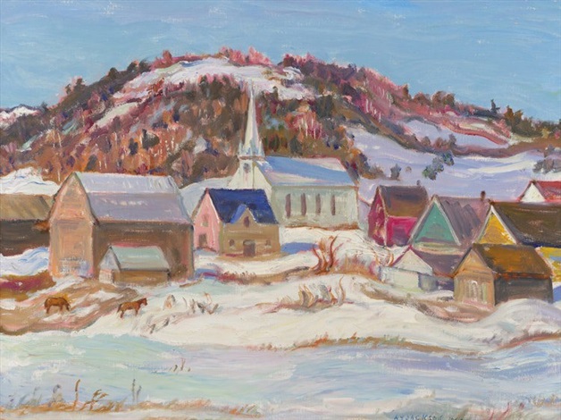 Notre-Dame-de-la-Salette by Alexander Young Jackson on artnet