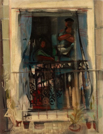MY NEIGHBOURS WINDOW by George Campbell on artnet